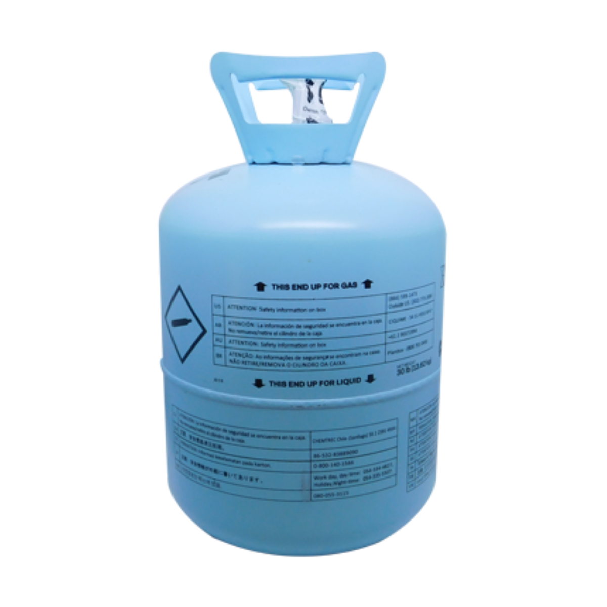 BOTIJA GAS REFRIGERANTE CHEMOURS DUPONT FREON R134A 13,6KG - Surplus Air