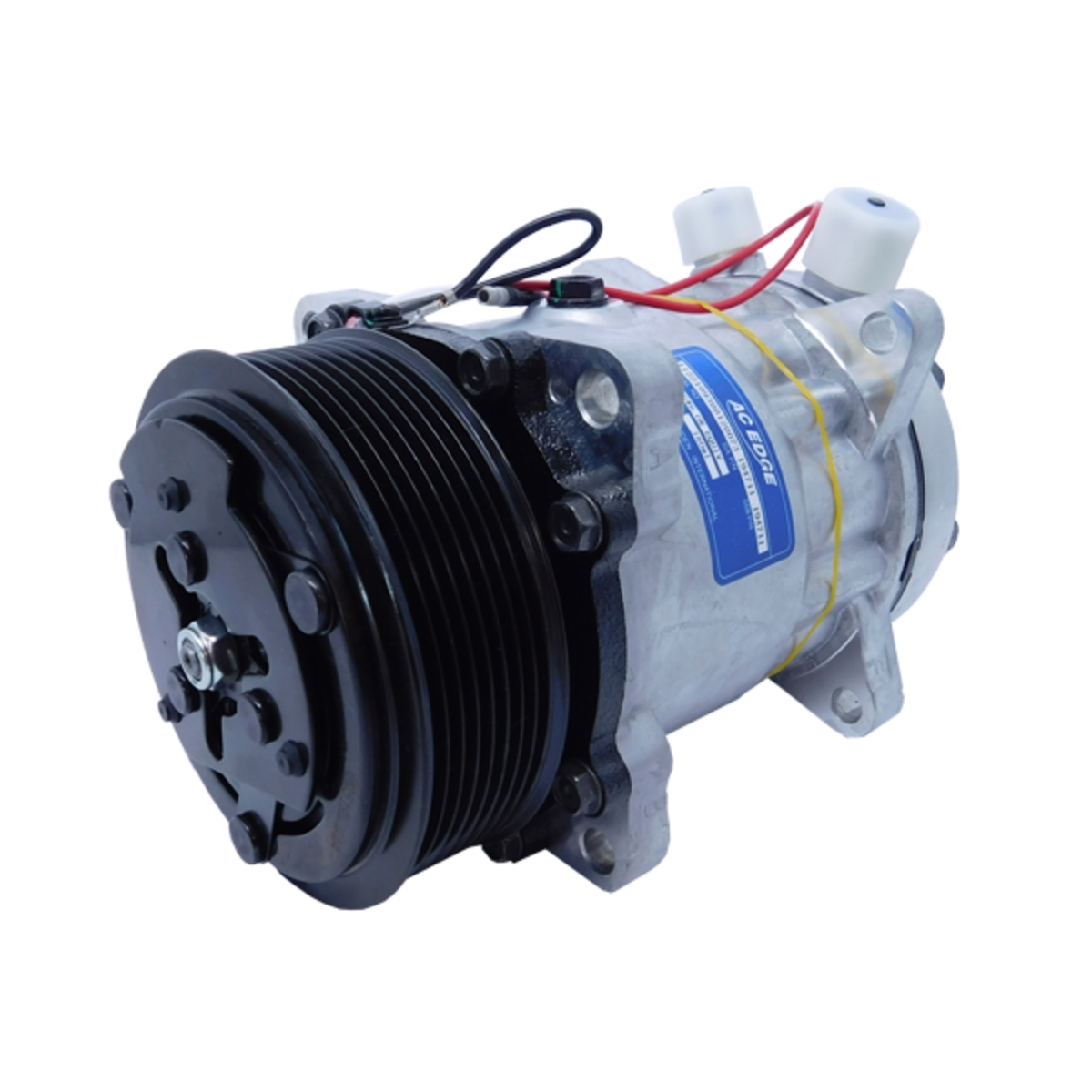 COMPRESSOR SANDEN EDGE 7H15 4711 TRATOR MXM NEW HOLLAND 12V - Surplus Air