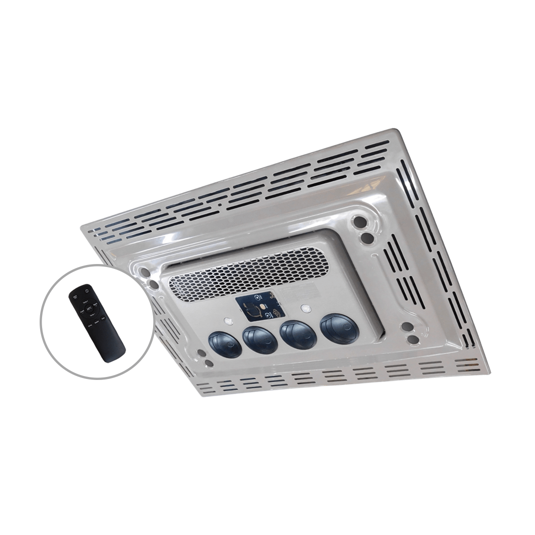 KIT AR CONDICIONADO DE TETO ELETRICO COMPLETO JET PRIME 24V - Surplus Air