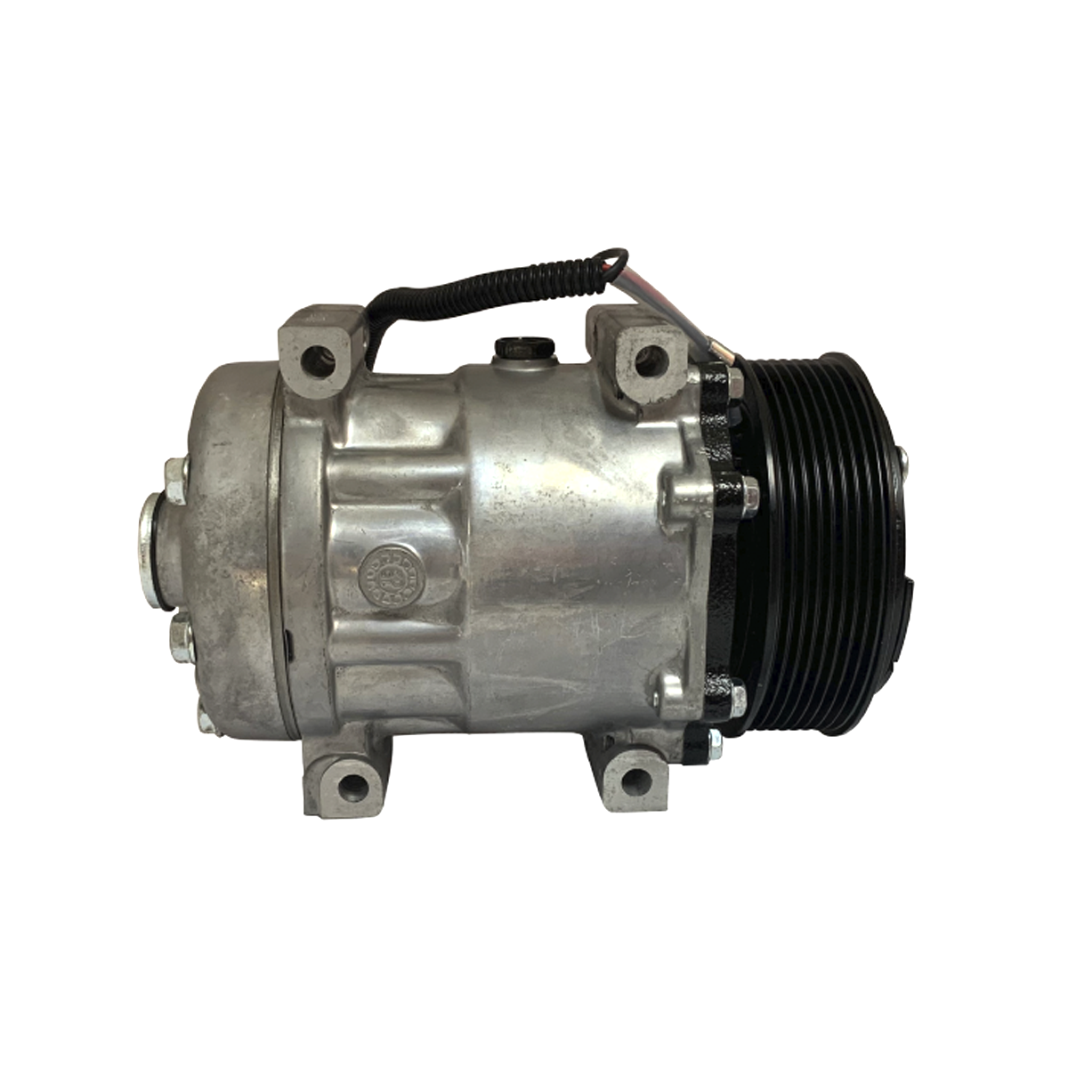 COMPRESSOR 7H15 FLX7 4420 119MM PV8 12V R134A FURO PASSANTE - Surplus Air