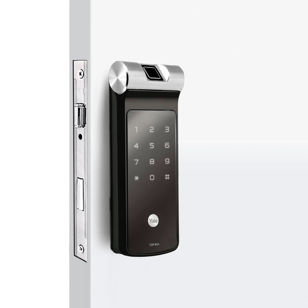 Fechadura Digital YDF 40A RL com Biometria e Senha | Alta Segurança ...