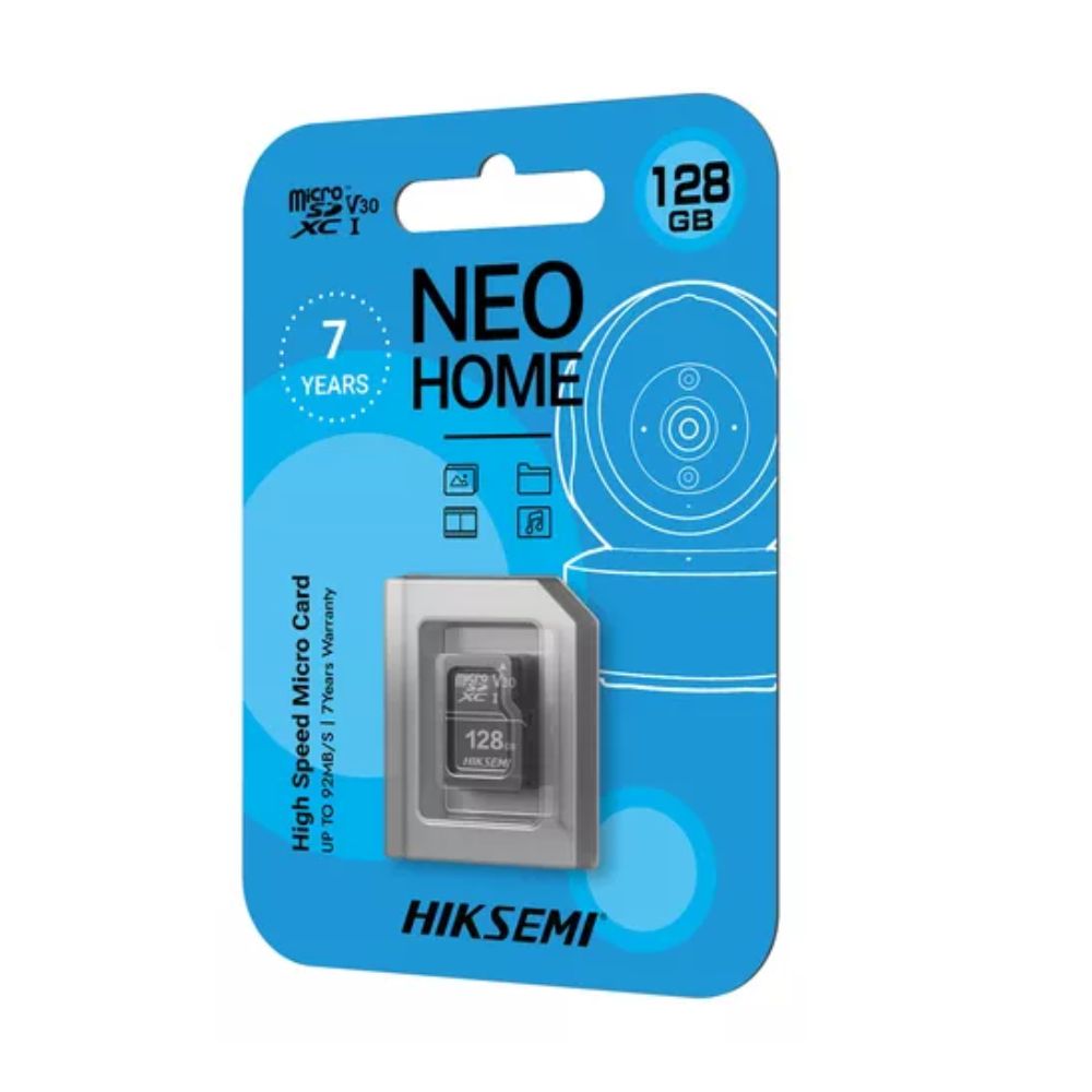Cartão De Memória Hiksemi Neo Home 128GB MicroSdhc Classe 10 - KEYCASA