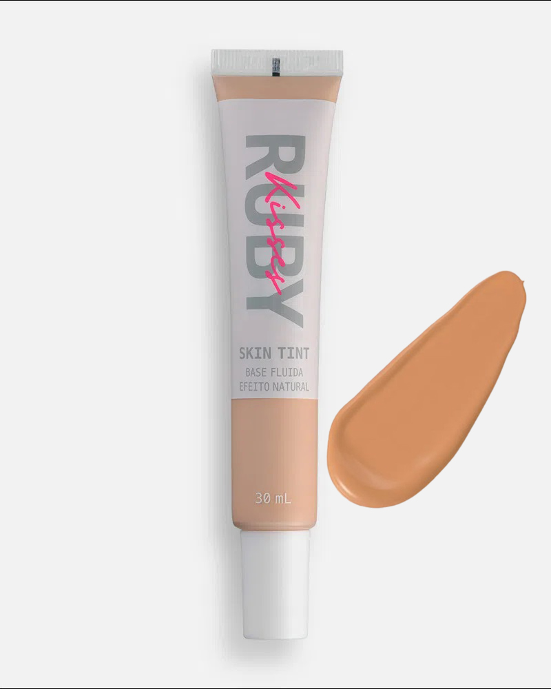 Base Fluida Skin Tint Efeito Natural Ruby Kisses: Pele uniforme - Star Mix Prime - Brilhe como ...