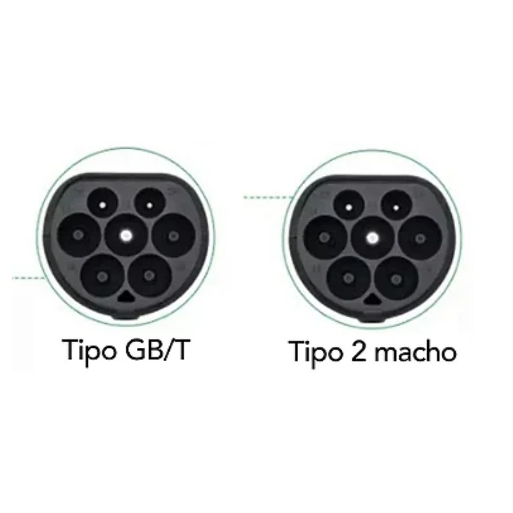 Adaptador conector T2 para GB/T Carregadores Elétrico IPE - IPE ...