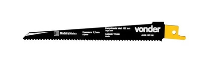 Lamina Para Serra Sabre Madeira 10d - Tamer Agrícola