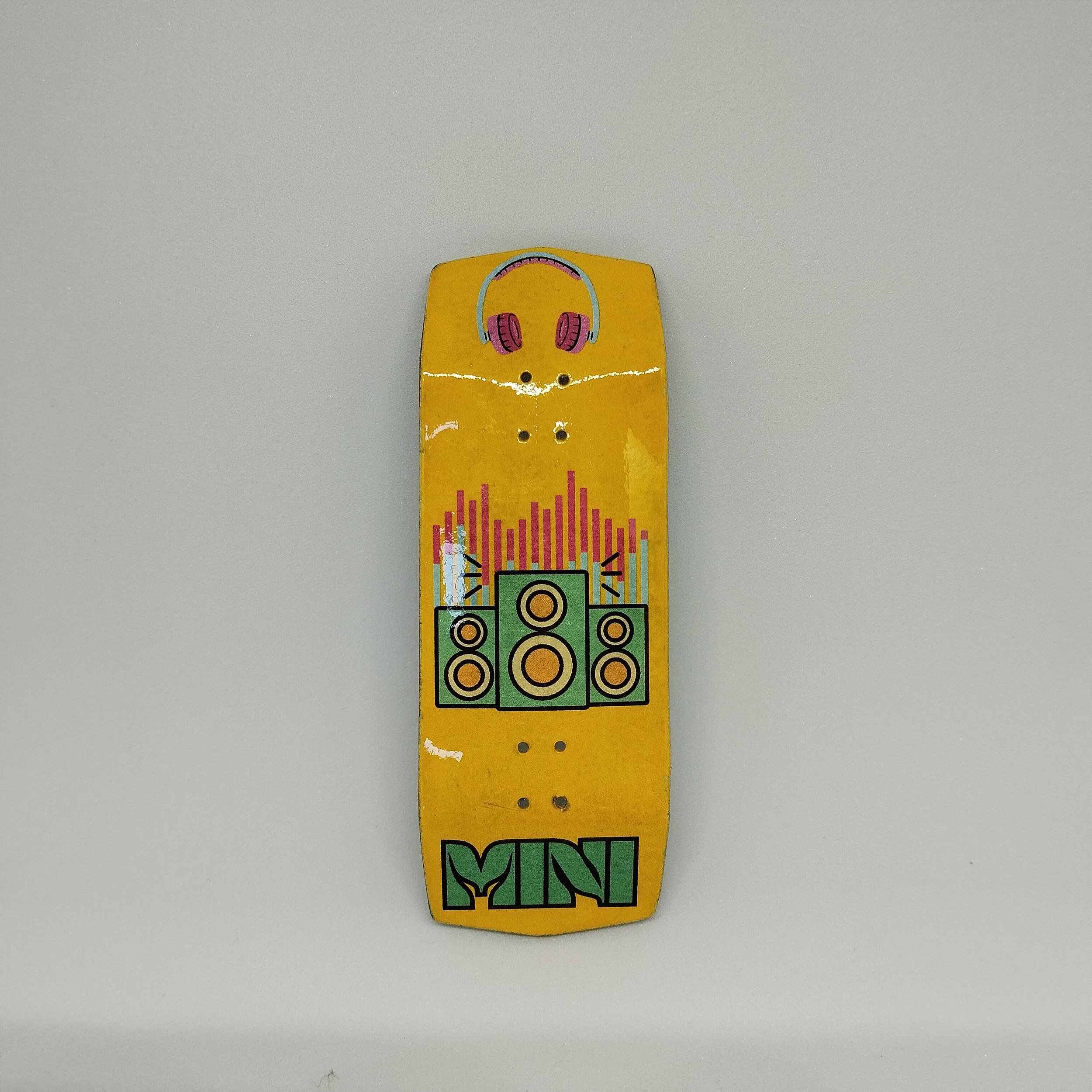 Deck BOXY V-2 "Sound System" para Fingerboard Skate de dedo - Mini SKT Co.
