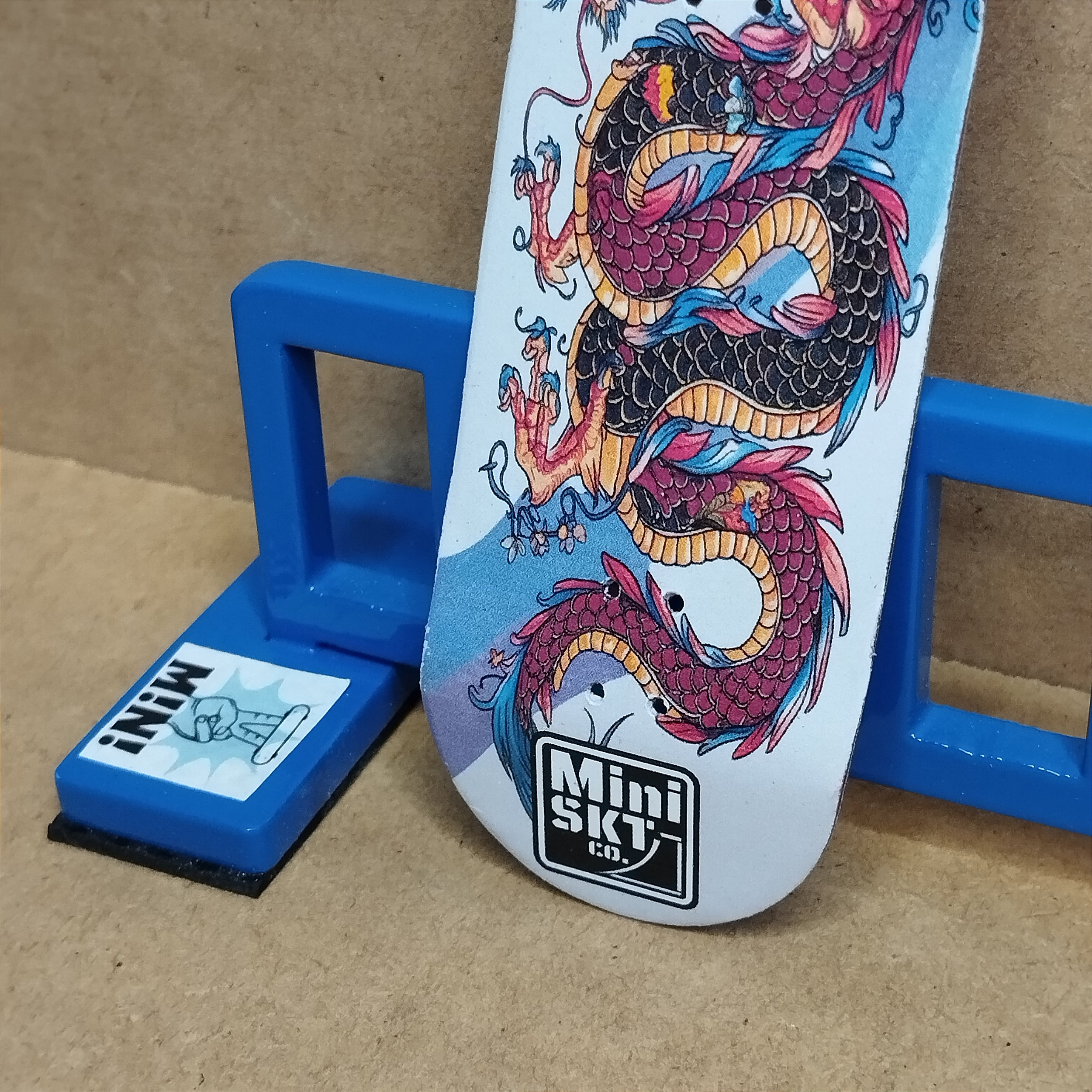 Deck "Oriental Dragon" para Fingerboard Skate de dedo - Mini SKT Co.