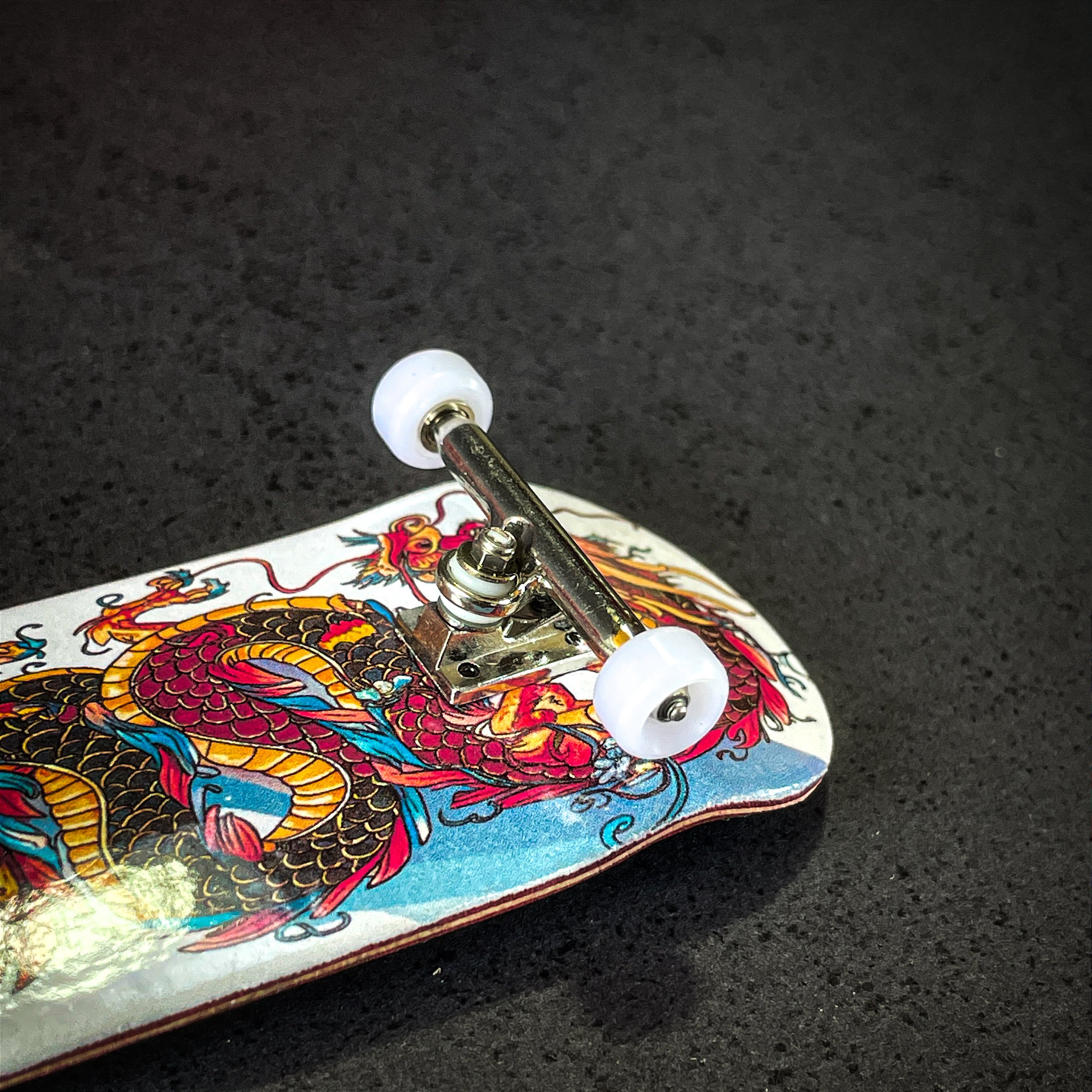 Fingerboard completo 34mm Mini SKT Co. modelo "Oriental Dragon" - Mini ...