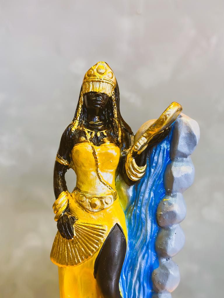 Imagem Oxum 21cm gesso - Chamado de Fé