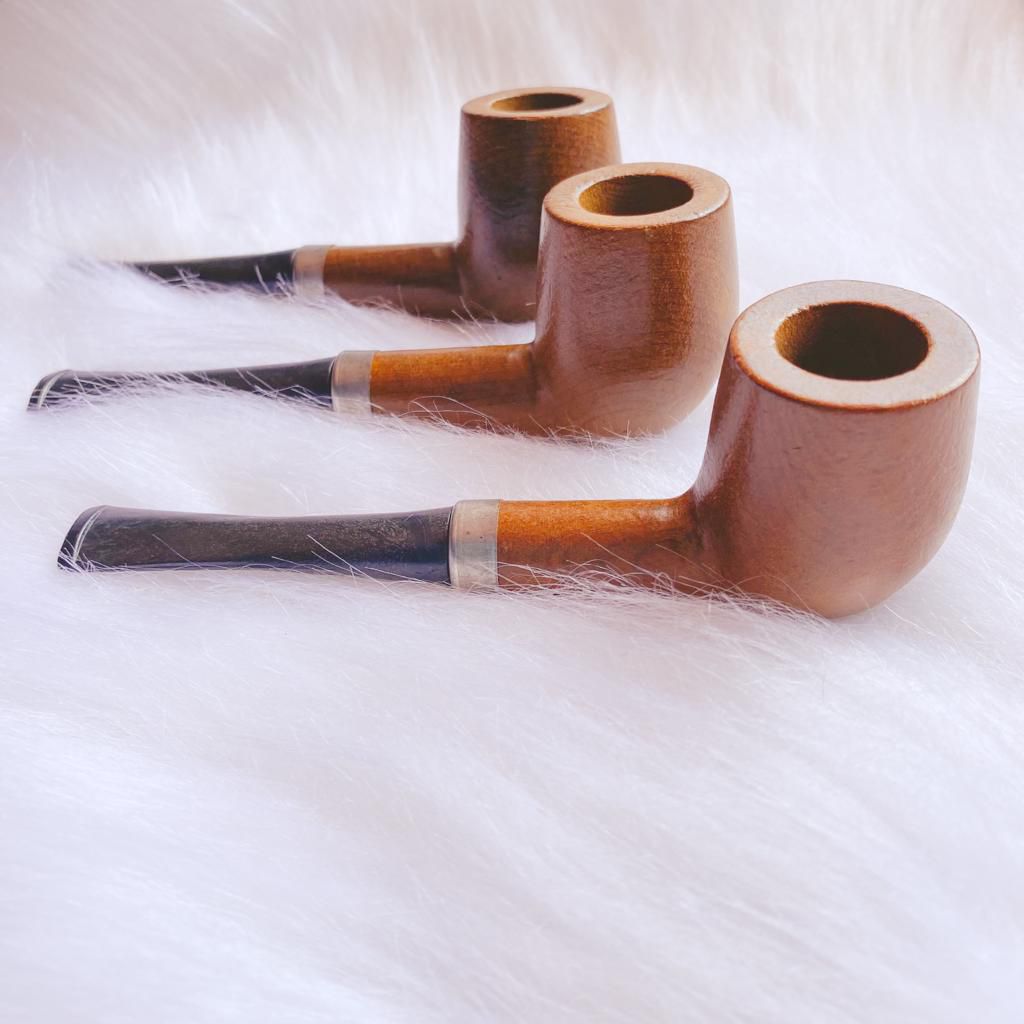 Cachimbo grande de madeira reto - Chamado de Fé