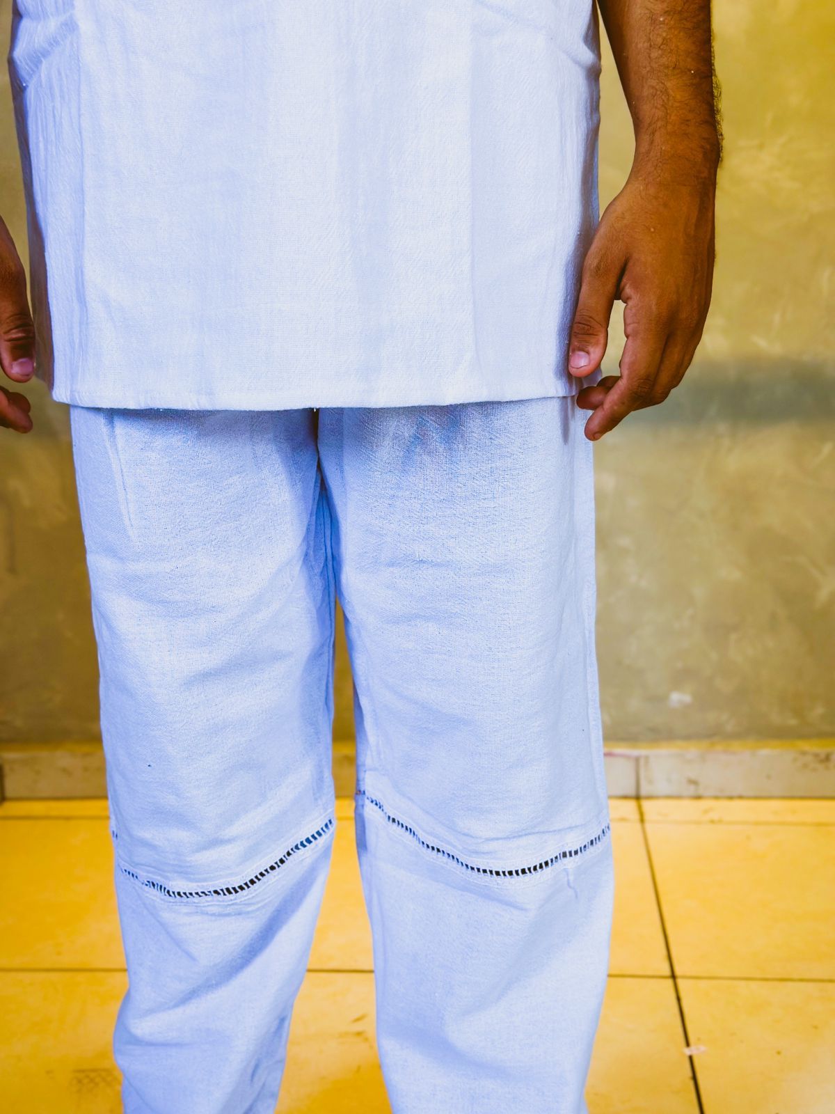 Conjunto sacaria algodão - Unissex - Chamado de Fé