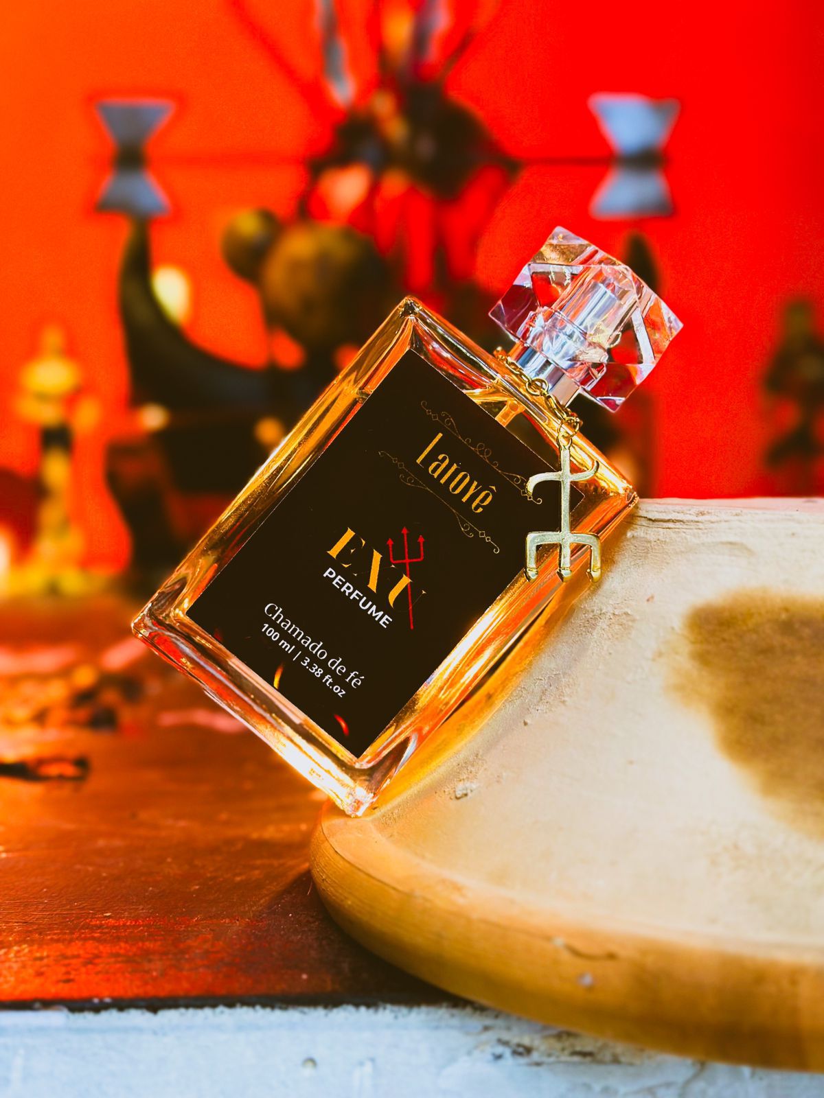 Laroyê Exu - Perfume 100ml - Chamado de Fé