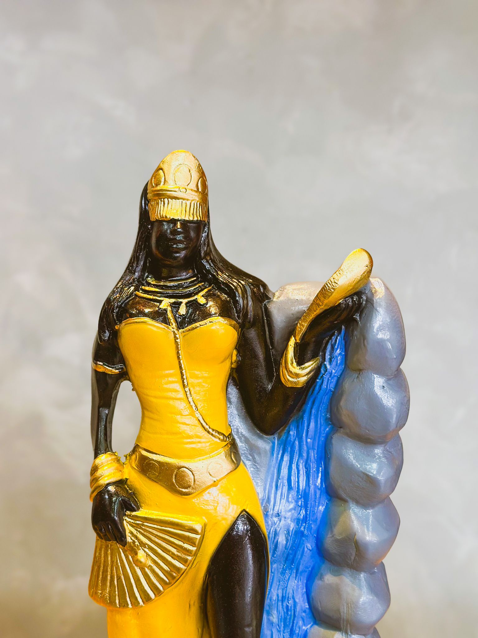 Imagem de Oxum em gesso - 45cm - Chamado de Fé