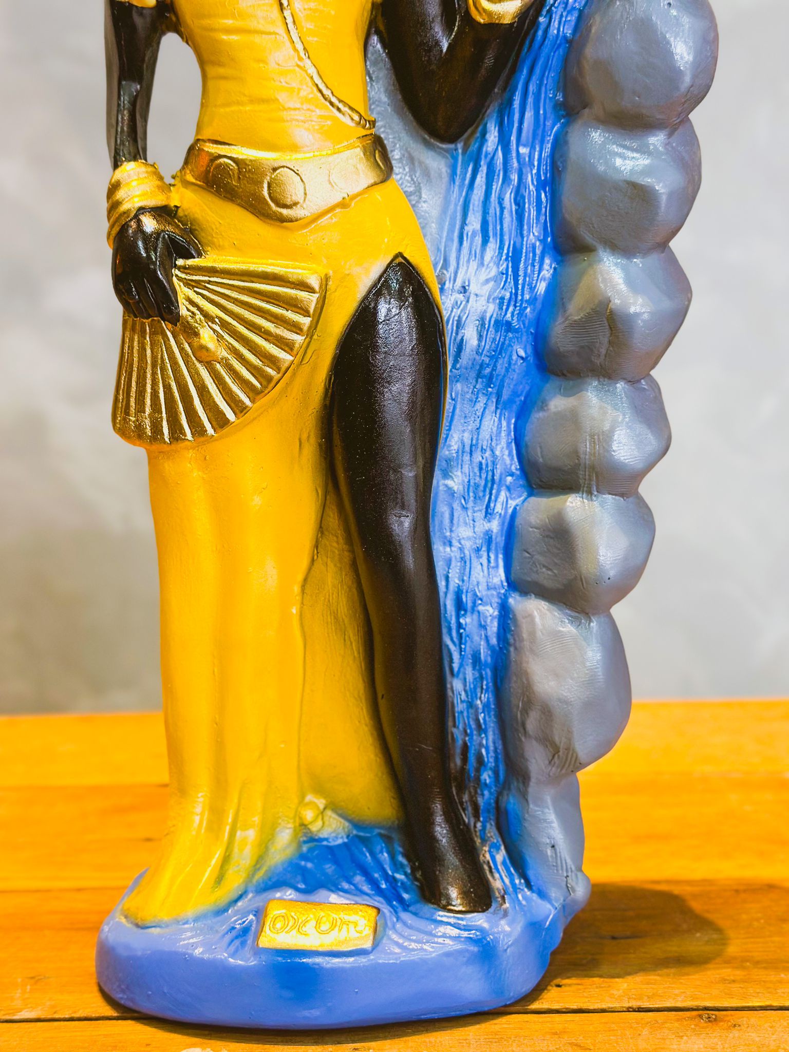 Imagem de Oxum em gesso - 45cm - Chamado de Fé