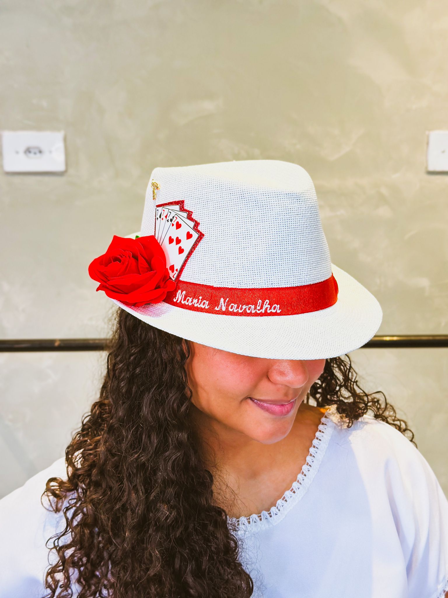 Chapéu Maria Navalha / malandras - Chamado de Fé