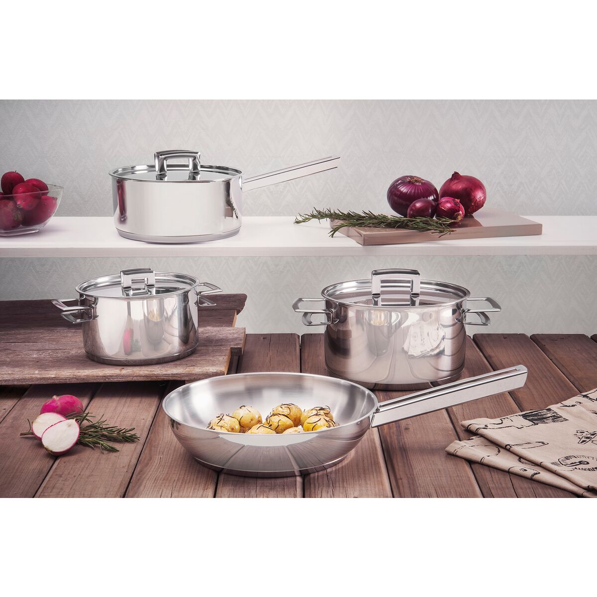 Jogo Panelas Brava Inox Fundo Triplo Tramontina 65400020 - BZMarket ...