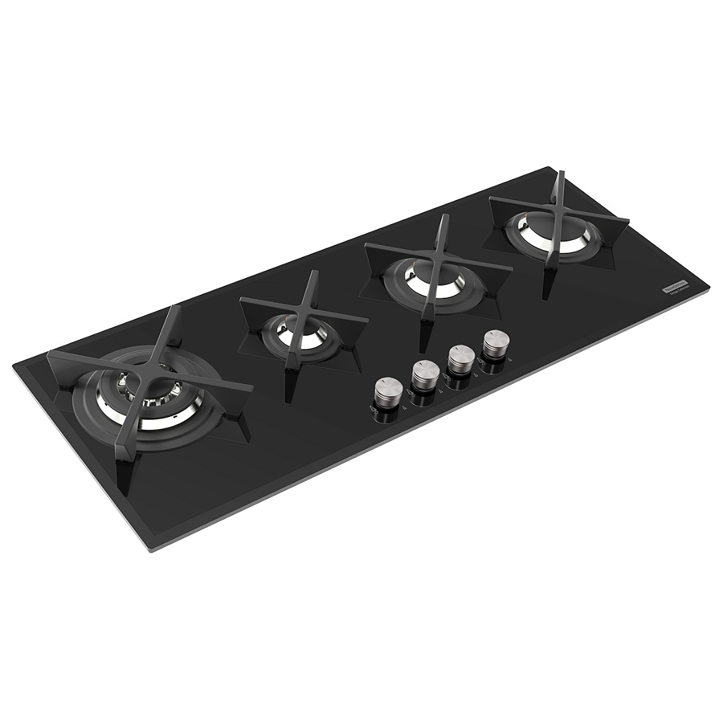 Cooktop Gas Slim Glass Flat B 4G100 Tramontina 94732124 - BZMarket ...