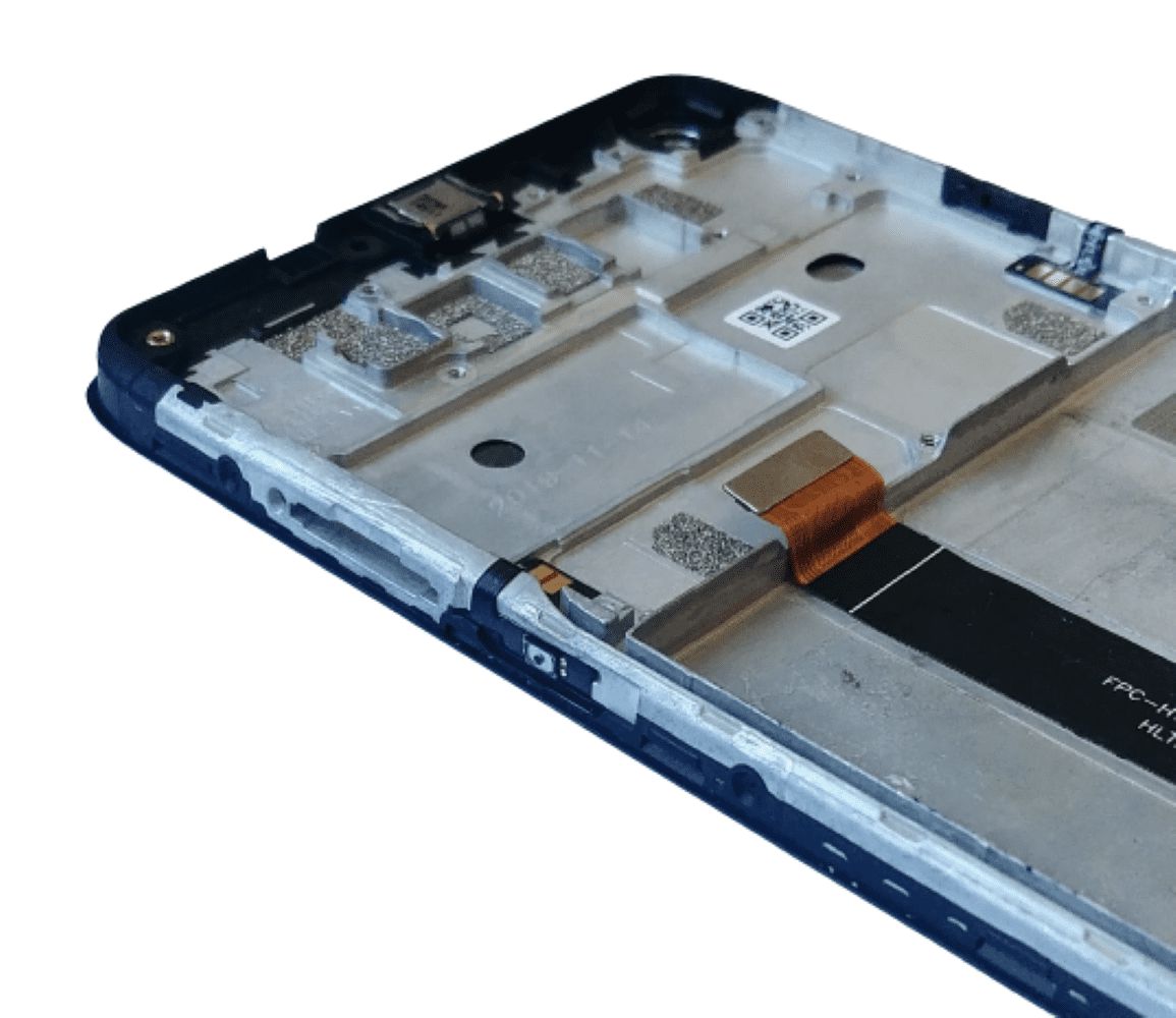 Display Frontal Lcd Touch LG K51s Lm K510 6.5" com Aro Chassi - Brascell