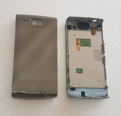 Display lcd touch screen Celular Lg Gt 810 Cromado Original - Brascell