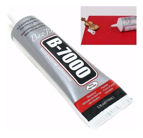 kIT Cola B7000 110ml + 1 Cola T7000 Negra + Dupla Face 2MM + Dupla Face ...