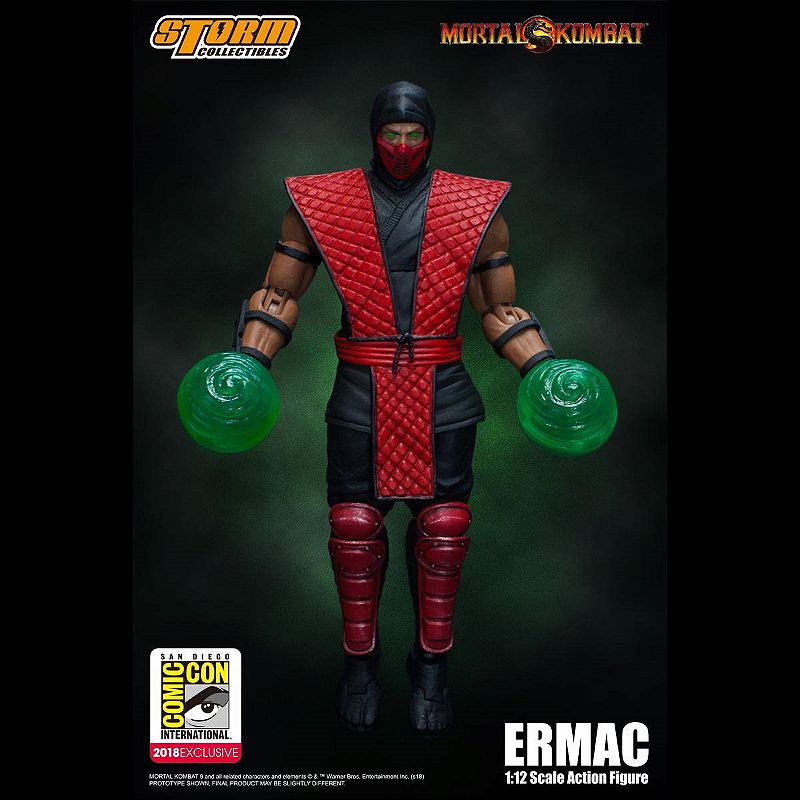 Action Figure Mortal Kombat - Ermac Storm Collectibles - Cubo Nerd - O ...