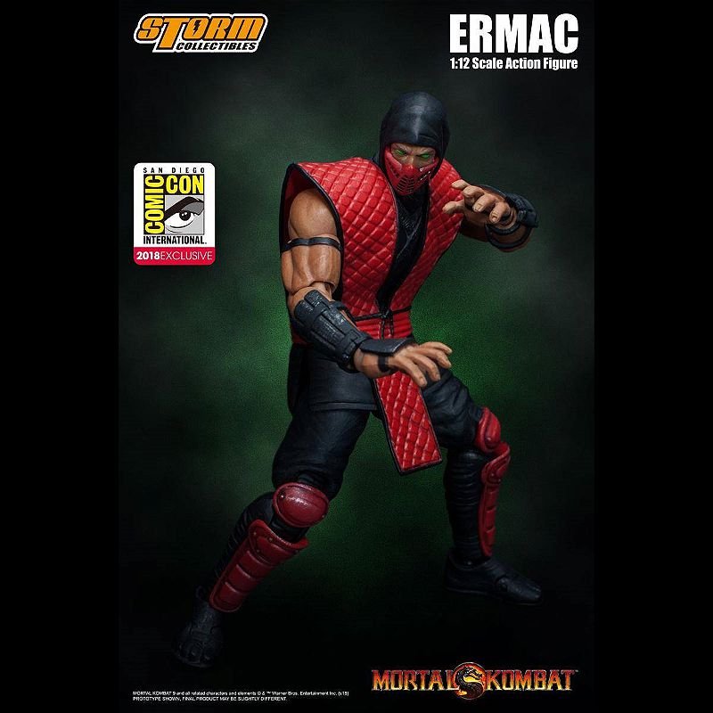 Action Figure Mortal Kombat - Ermac Storm Collectibles - Cubo Nerd - O ...