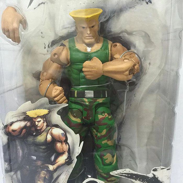 Action Figure Guile Street Fighter - Neca - Cubo Nerd - O universo geek ...