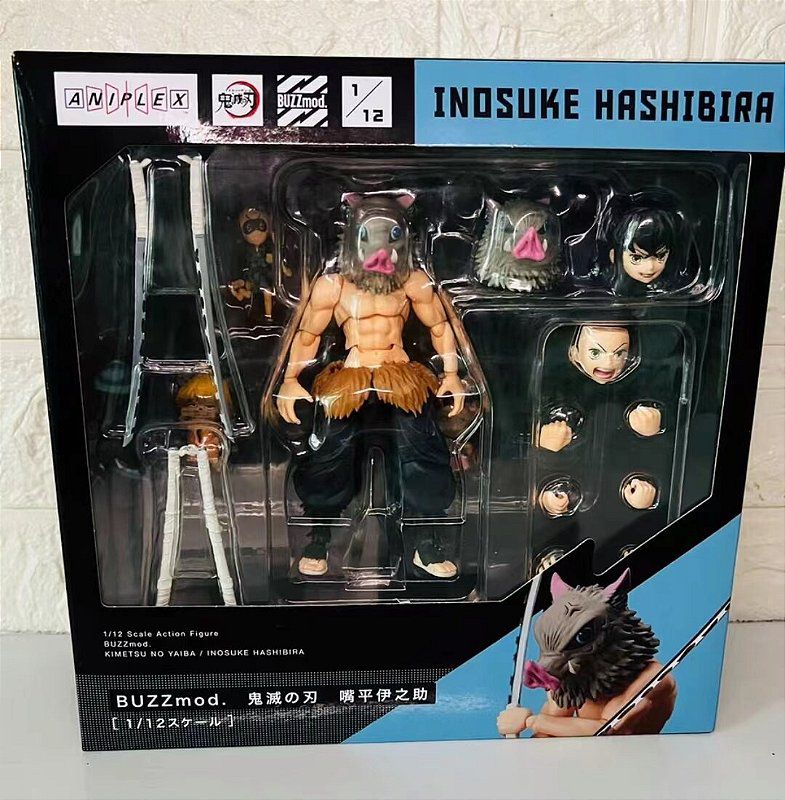 Action Figure Inosuke Hashibira Aniplex - BUZZmod - Cubo Nerd - O ...