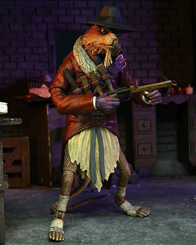 Action Figure Splinter TMNT Monster Mayhem - Neca Toys - Cubo Nerd - O ...