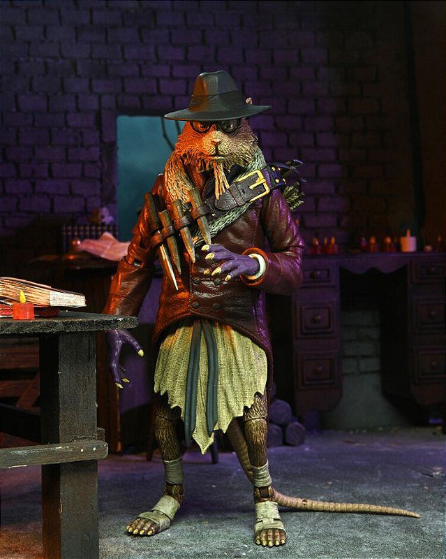 Action Figure Splinter TMNT Monster Mayhem - Neca Toys - Cubo Nerd - O ...