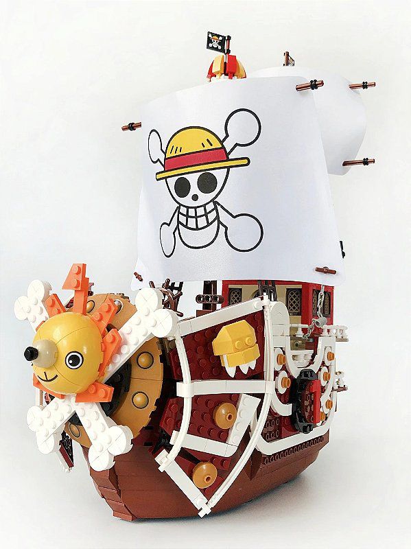 Barco One Piece Thousand Sunny - Cubo Nerd - O universo geek em um clique.