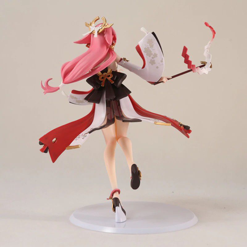 Yae Miko Figure Genshin Impact - Cubo Nerd - O universo geek em um clique.