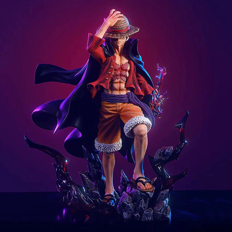 Monkey D. Luffy Emperor Figure One Piece - Cubo Nerd - O universo geek ...