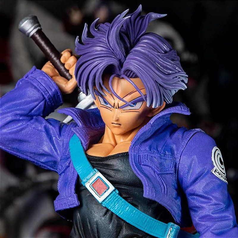 Estátua Trunks 45cm Dragon Ball - Cubo Nerd - O universo geek em um clique.