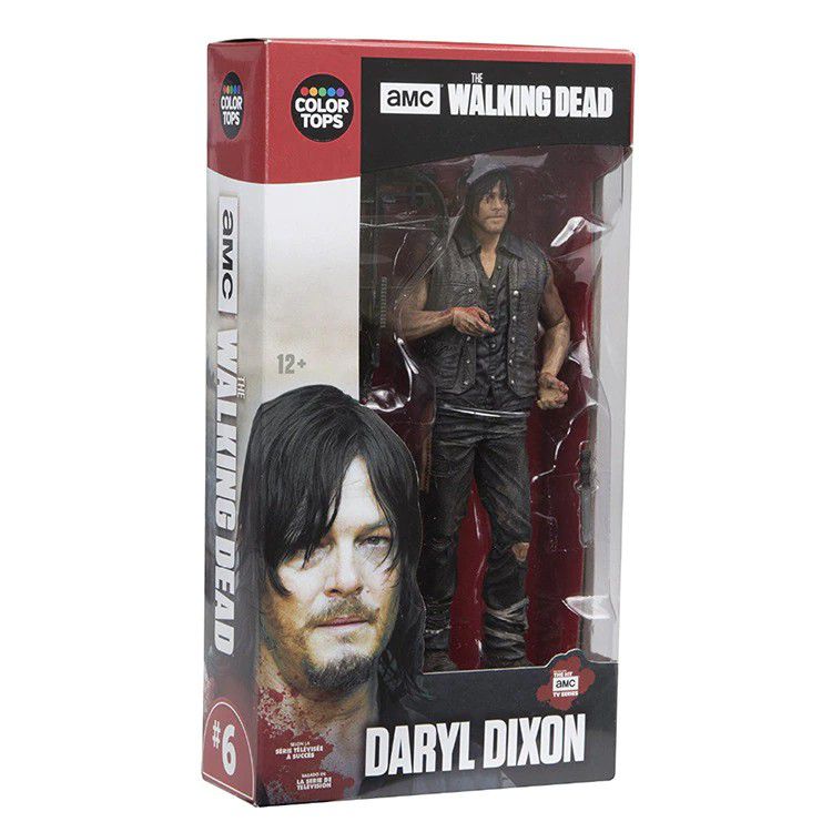 Estátua Daryl Dixon The Walking Dead - McFarlane Toys - Cubo Nerd - O ...