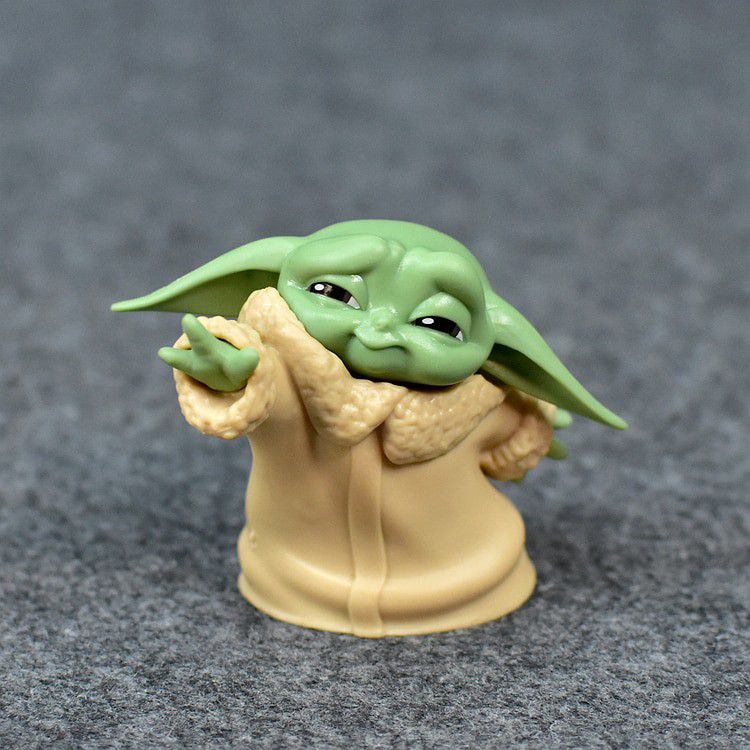 Kit 5 mini Figures Baby Yoda Star Wars - Cubo Nerd - O universo geek em ...