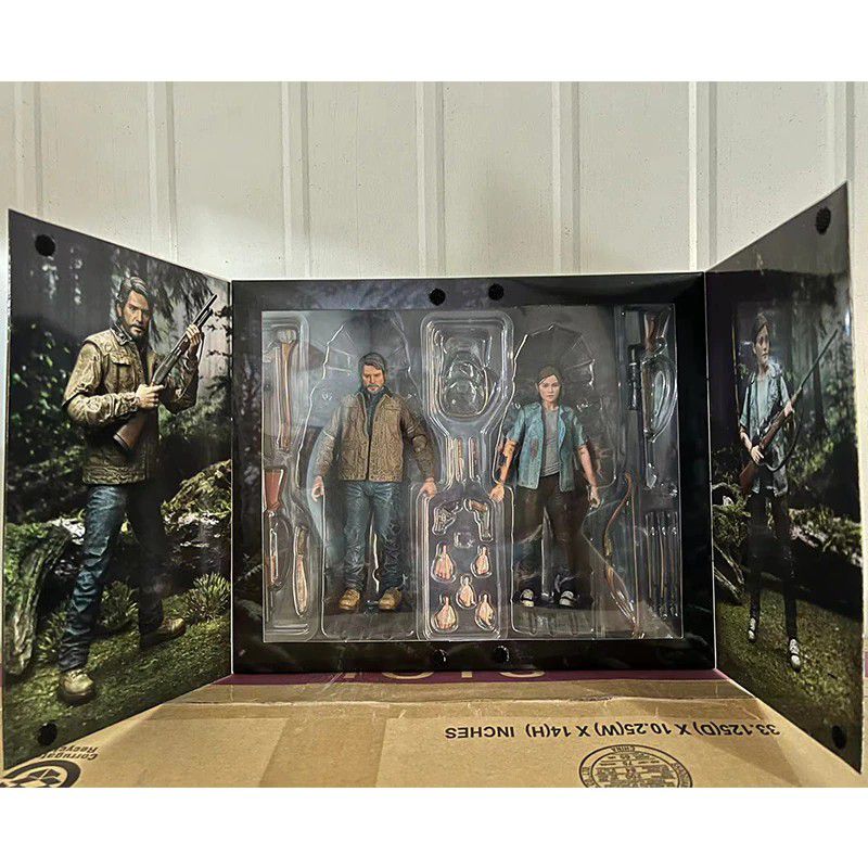 Pack Action Figures The Last Of Us Part II NecaToys - Cubo Nerd - O ...