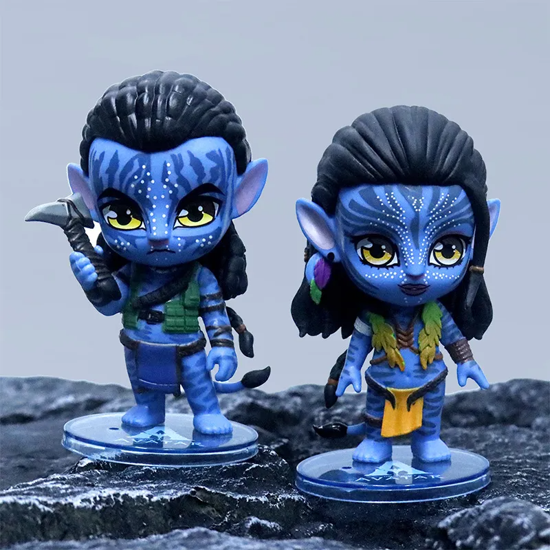 Kit 2 Mini Figures Avatar Kawaii - Cubo Nerd - O universo geek em um clique.
