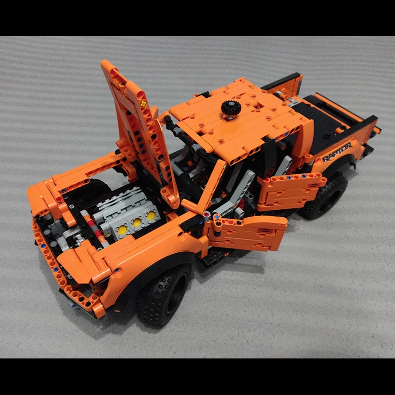 Blocos de Montar Raptor F-150 - MOC - Cubo Nerd - O universo geek em um ...