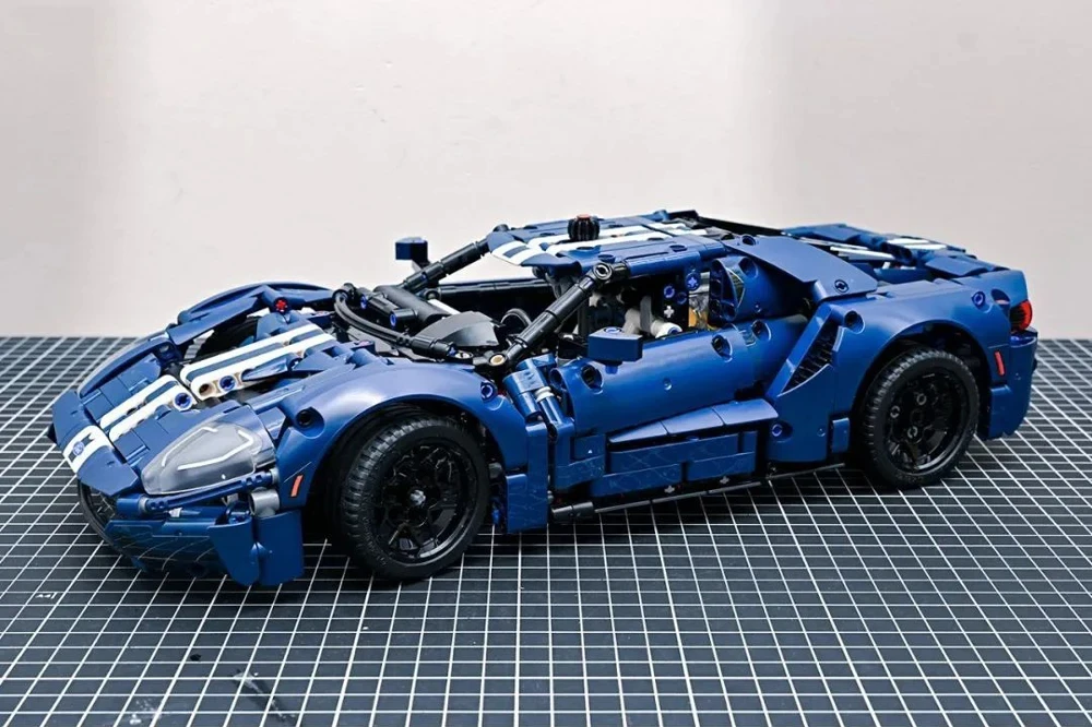 Blocos de Montar Ford GT - MOC - Cubo Nerd - O universo geek em um clique.