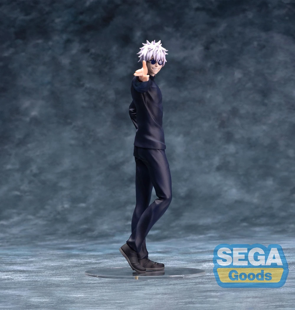 Estátua Gojo Satoru Jujutsu Kaisen Sega SPM - Cubo Nerd - O universo ...