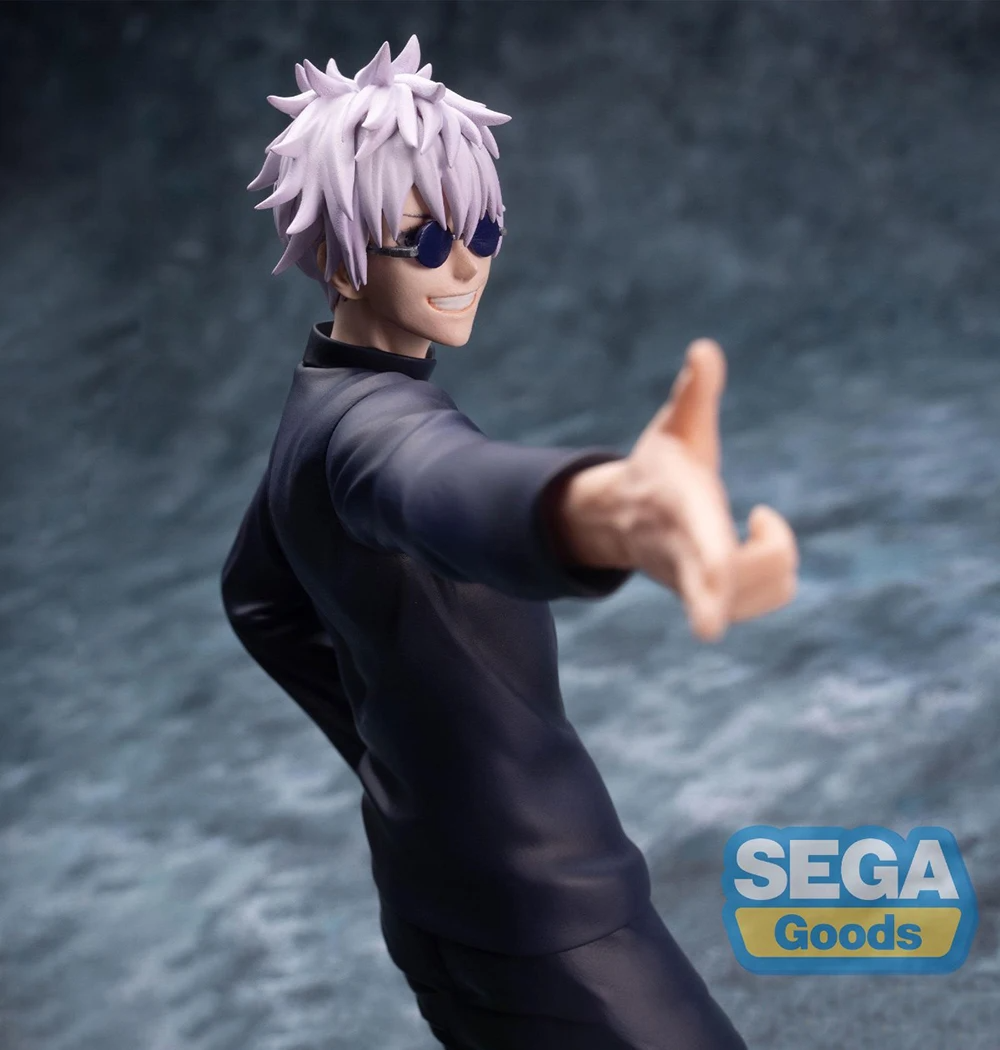 Estátua Gojo Satoru Jujutsu Kaisen Sega SPM - Cubo Nerd - O universo ...