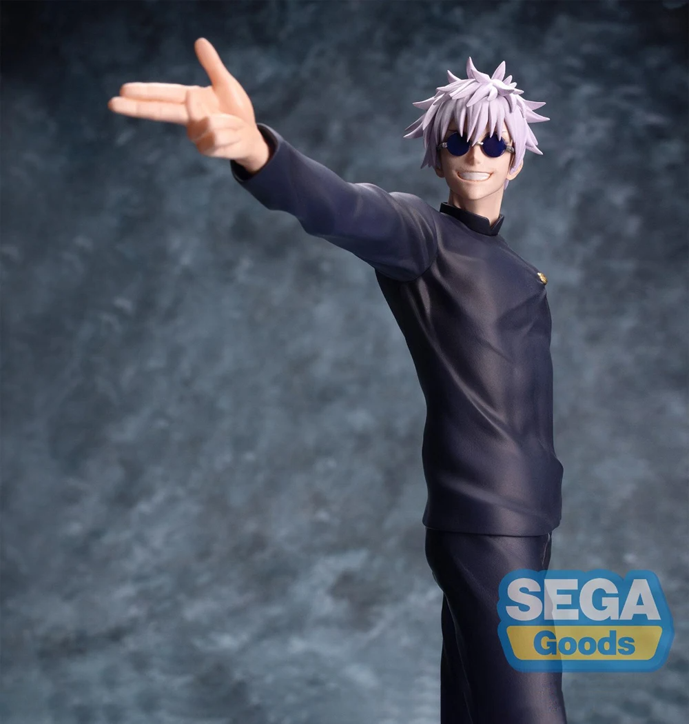 Estátua Gojo Satoru Jujutsu Kaisen Sega SPM - Cubo Nerd - O universo ...