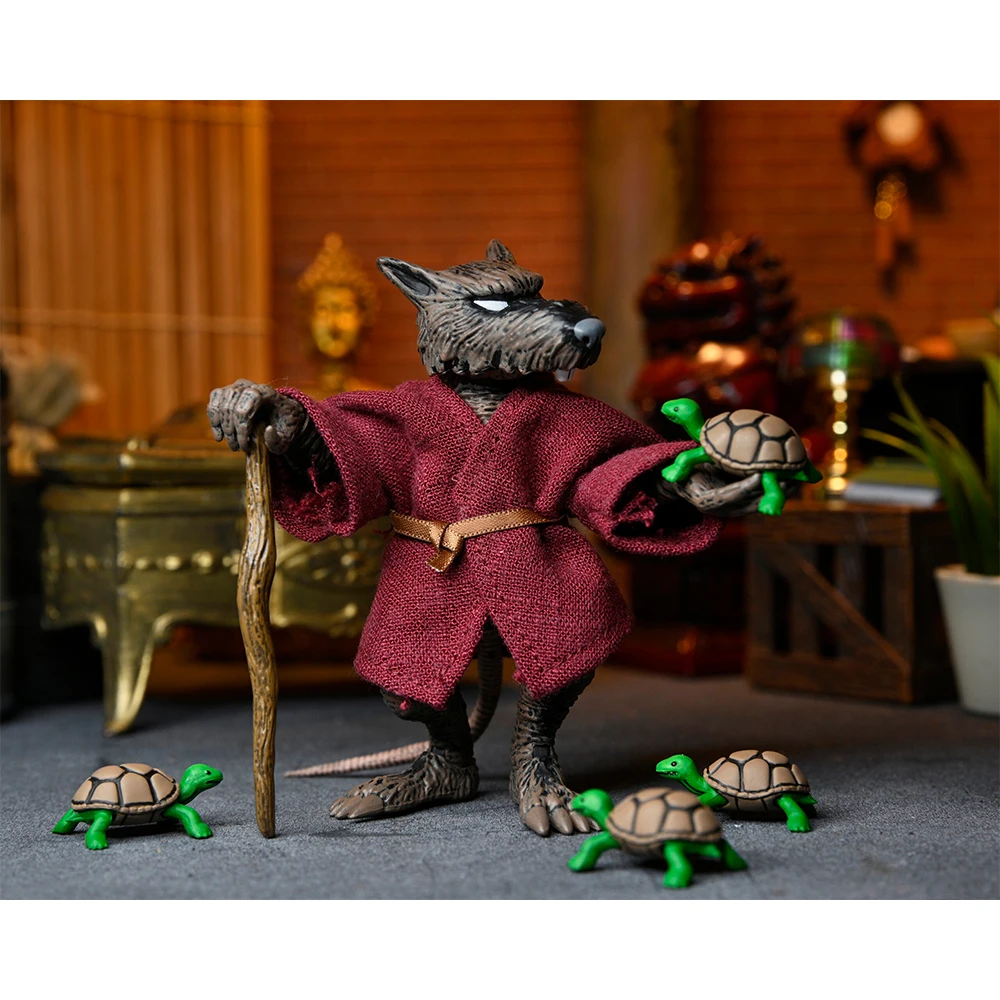 Action Figure Mestre Splinter Eastman And Laird's TMNT - NECA - Cubo ...