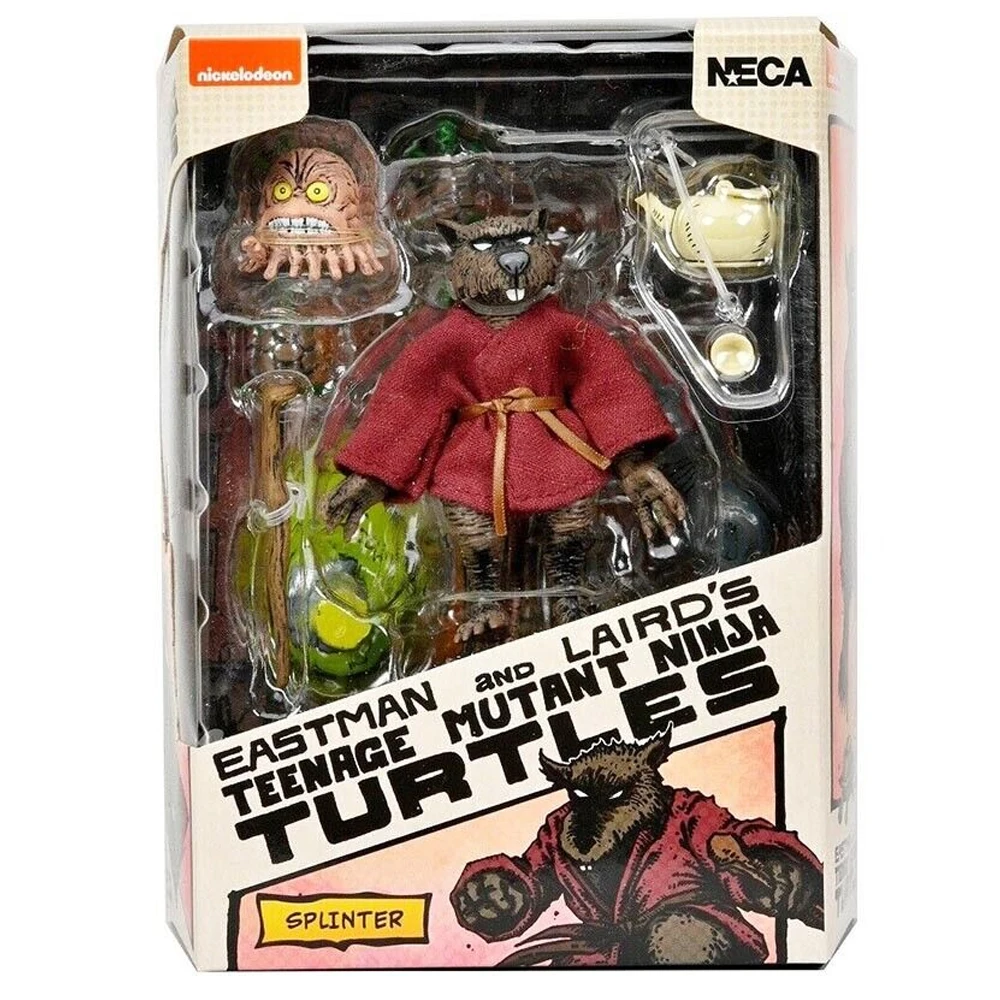 Action Figure Mestre Splinter Eastman And Laird's TMNT - NECA - Cubo ...