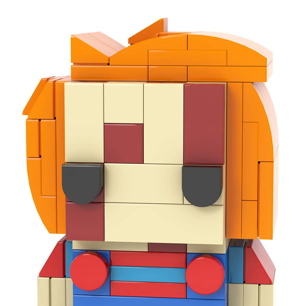 Figure Chucky Bricks - MOC - Cubo Nerd - O universo geek em um clique.