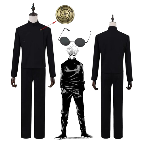 Cosplay Completo Satoru Gojo - Jujutsu Kaisen - Cubo Nerd - O universo ...