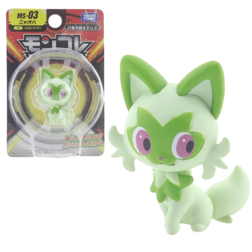 Figure Sprigatito Pokémon Monster Collection - Original Takara Tomy ...