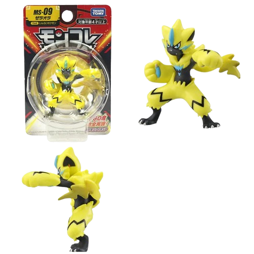Figure Zeraora Pokémon Monster Collection - Original Takara Tomy - Cubo ...