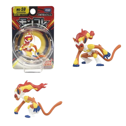Figure Infernape Pokémon Monster Collection - Original Takara Tomy ...